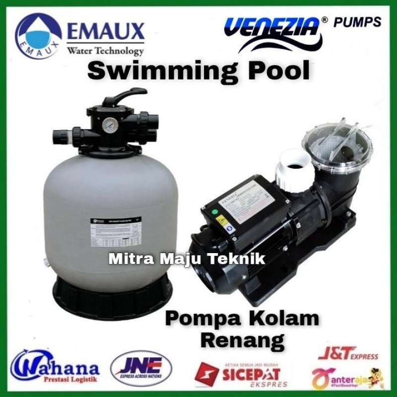 Jual Alat Filter Pompa Air kolam Renag 3/4hp peralatan Filter kolam ...