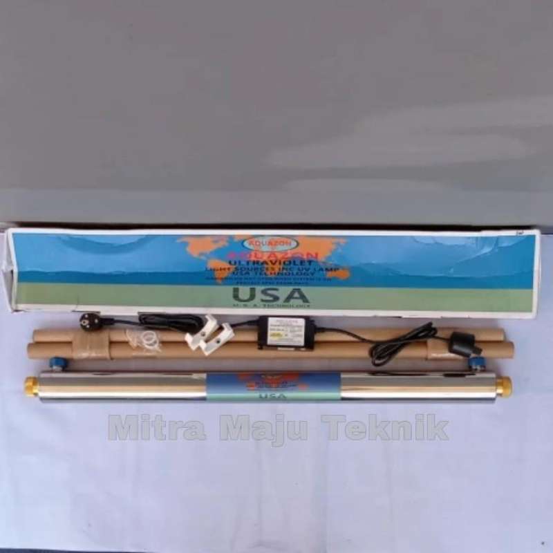Jual Lampu UV 12 GPM Aquazon Untuk Depot Air Minum Ro + Packing Kayu di ...