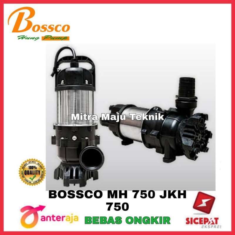 Jual POMPA CELUP BOSSCO MH 750 JKH 750 POMPA POMPA KOI di Seller MITRA ...