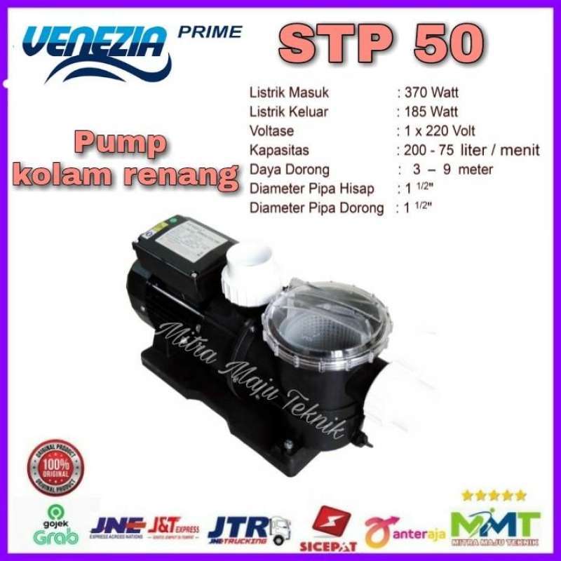 Jual Pompa Kolam Renang Venezia STP-50/1-2Hp di Seller MITRA MAJU ...