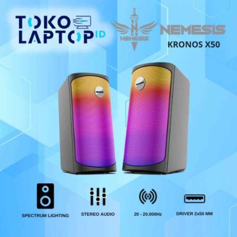 Jual NYK Nemesis X50 / X-50 / X 50 Kronos 2 Modes RGB Gaming Speaker Audio di Seller ...