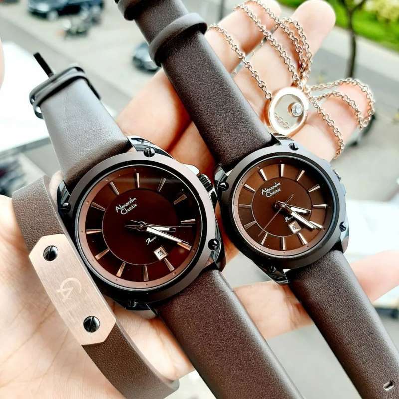 Jual Jam Tangan Alexandre Christie / Alexander Couple AC 8667 ORIGINAL ...