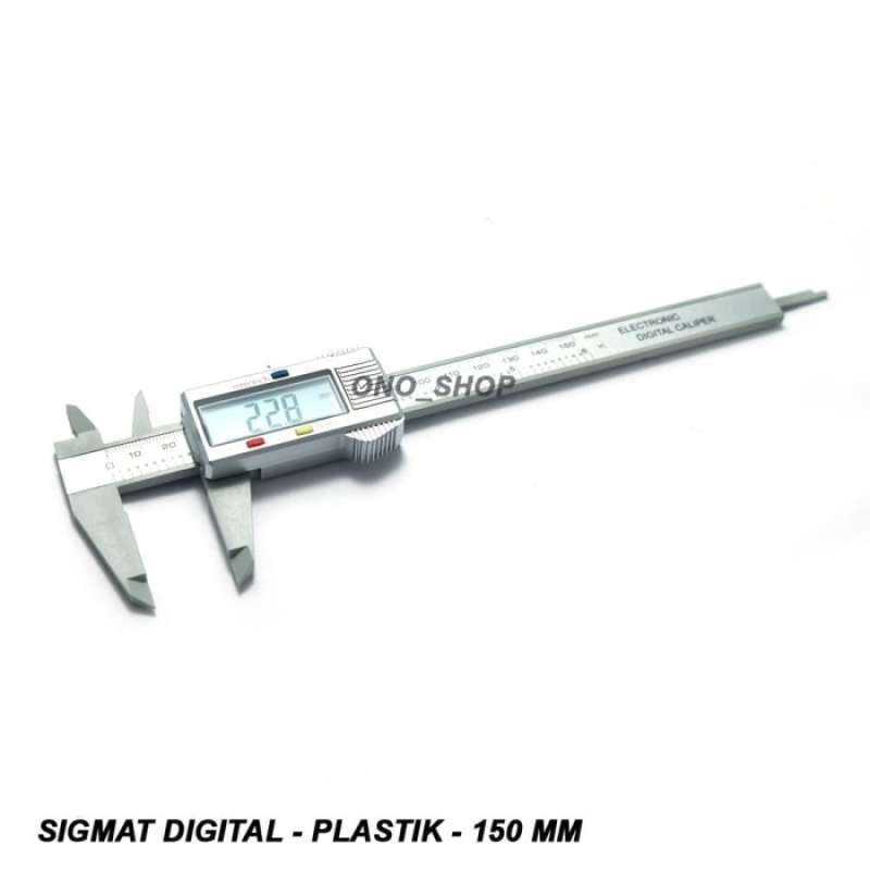 Promo Sigmat Digital - Plastik - 150 Mm Diskon 16% Di Seller Odettee Shop - Wanasari, Kab ...