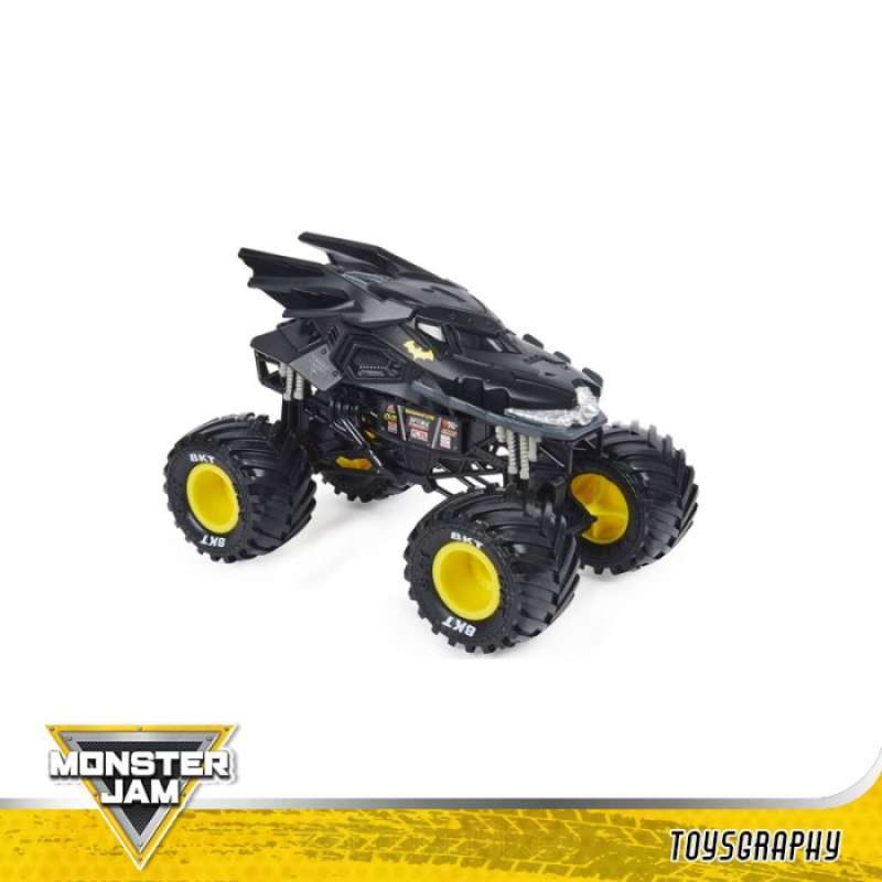 Promo Monster Jam 1/24 DC BATMAN Batmobile Trucks Truck True Metal ...