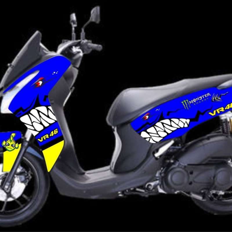 Promo Stiker Decal Full Body Yamaha Lexi Hiu Diskon 17% di Seller Nizar ...
