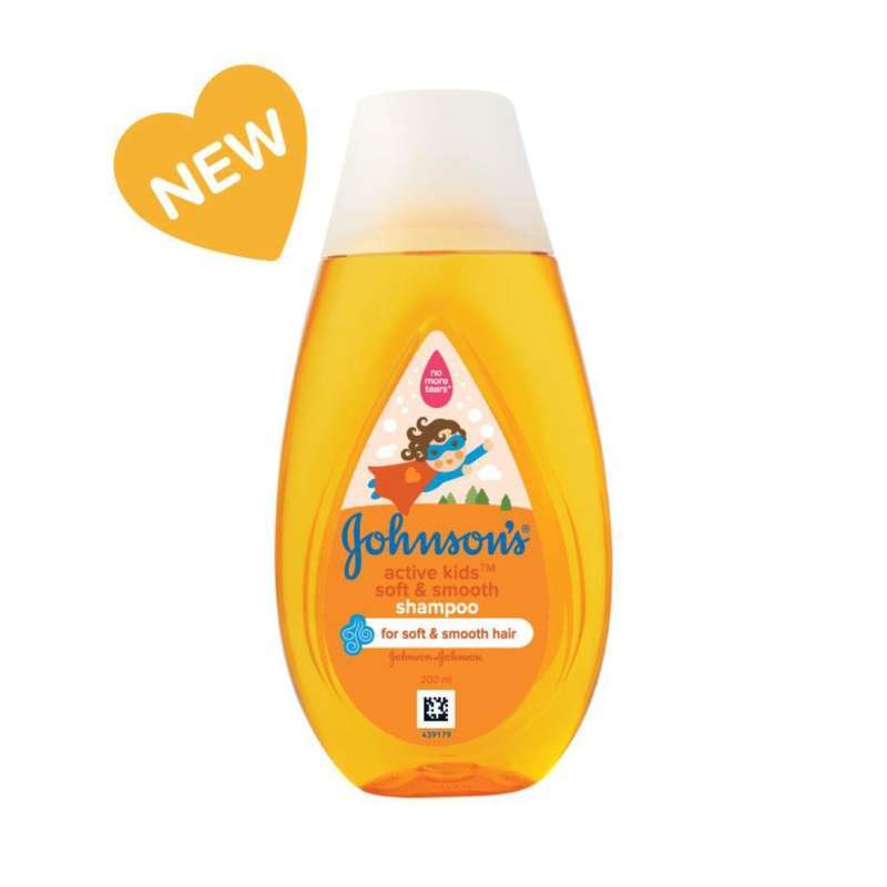 Jual Johnson's Active Kids Soft & Smooth Shampoo 100ml, Warna Shiny ...