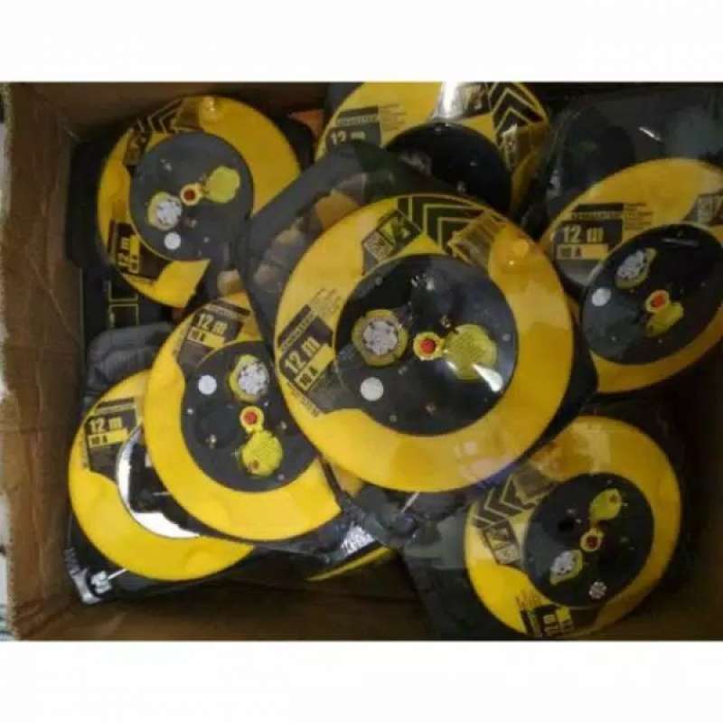 Promo Stop Kontak Listrik Kenmaster Kabel Rol 12 Meter Kabel Roll ...