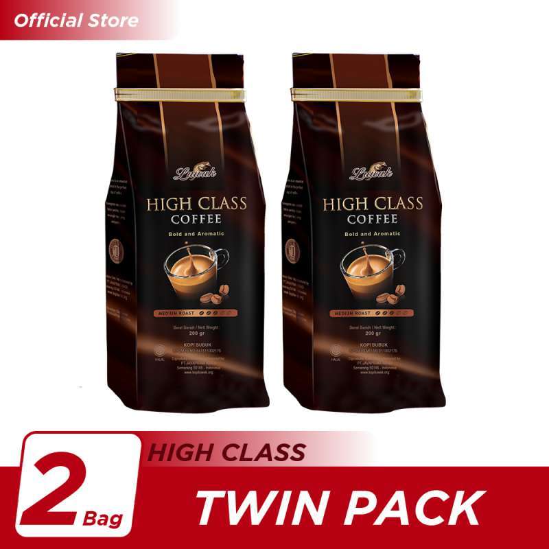 Jual Kopi Luwak High Class Medium Roast Powder 200gr Twin Pack di ...