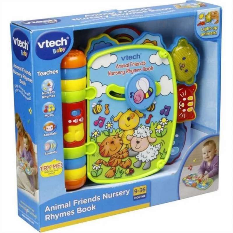 Jual Vtech Animal Friends Nursery Rhymes Book Di Seller Cookieegoodiee ...