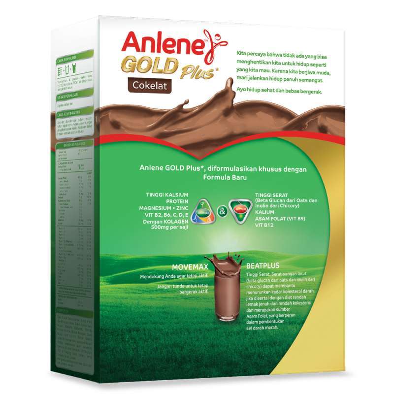 Jual Anlene Gold Plus Chocolate [650 gram] Online Maret 2021 | Blibli