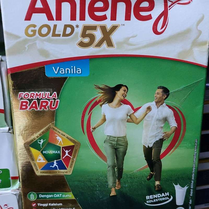 Jual ANLENE GOLD 5X 250gr/240gr - COKLAT/VANILA/ORIGINAL di Seller ...