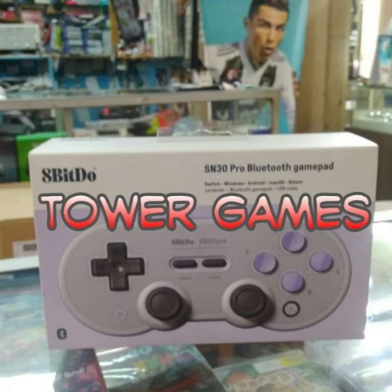 Jual 8Bitdo SN30 Pro Bluetooth Gamepad (SN Edition), Switch,Steam ...
