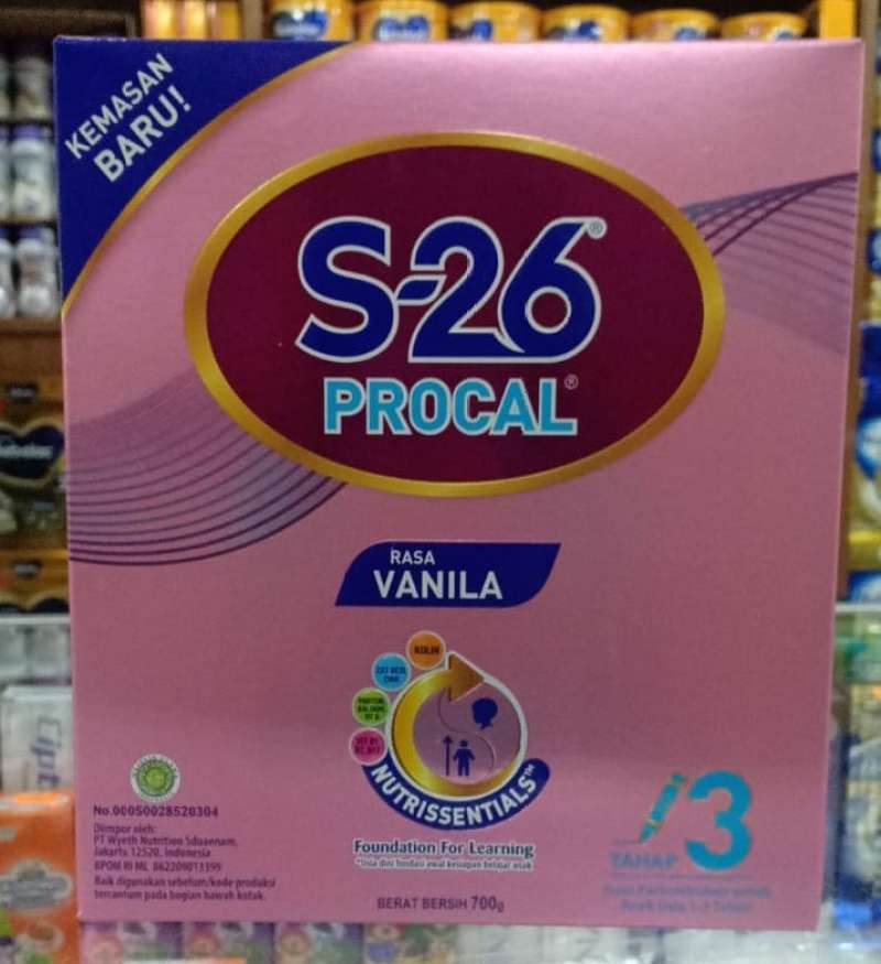 Jual S-26 Procal Tahap 3 Vanila Susu Formula [700g] di Seller Dnj ...
