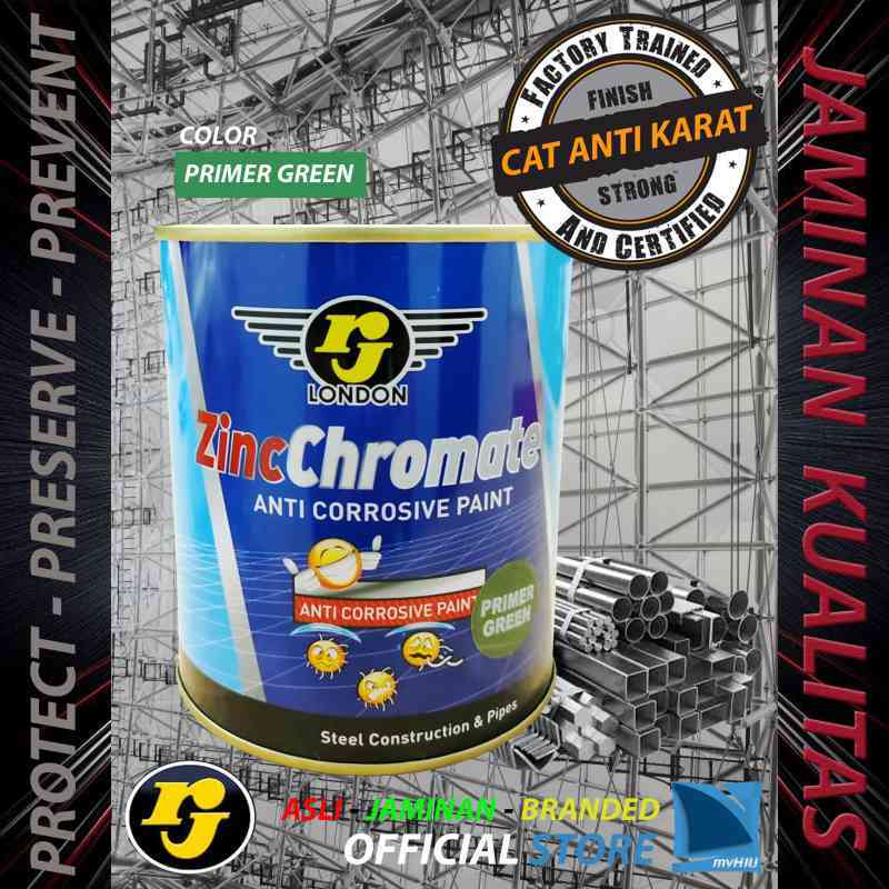 Jual Cat Besi Anti Karat Warna Hijau Original Murah - Harga Diskon Mei ...