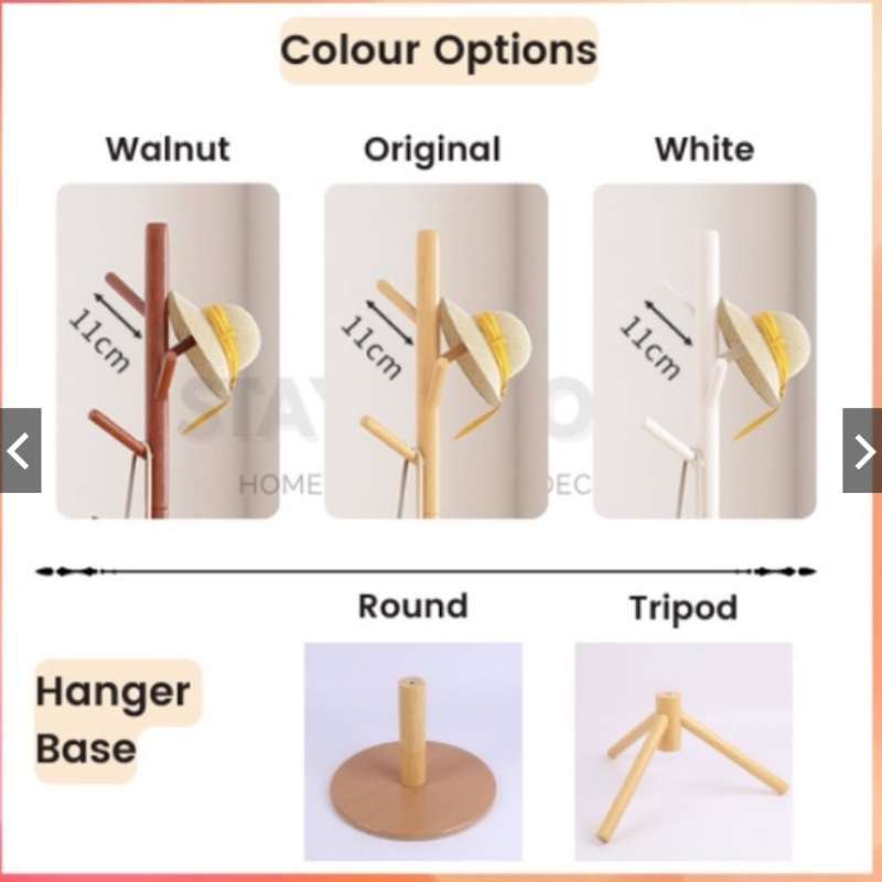 Jual Hanger Tiang Kayu Original Murah - Harga Diskon Juli 2024 | Blibli