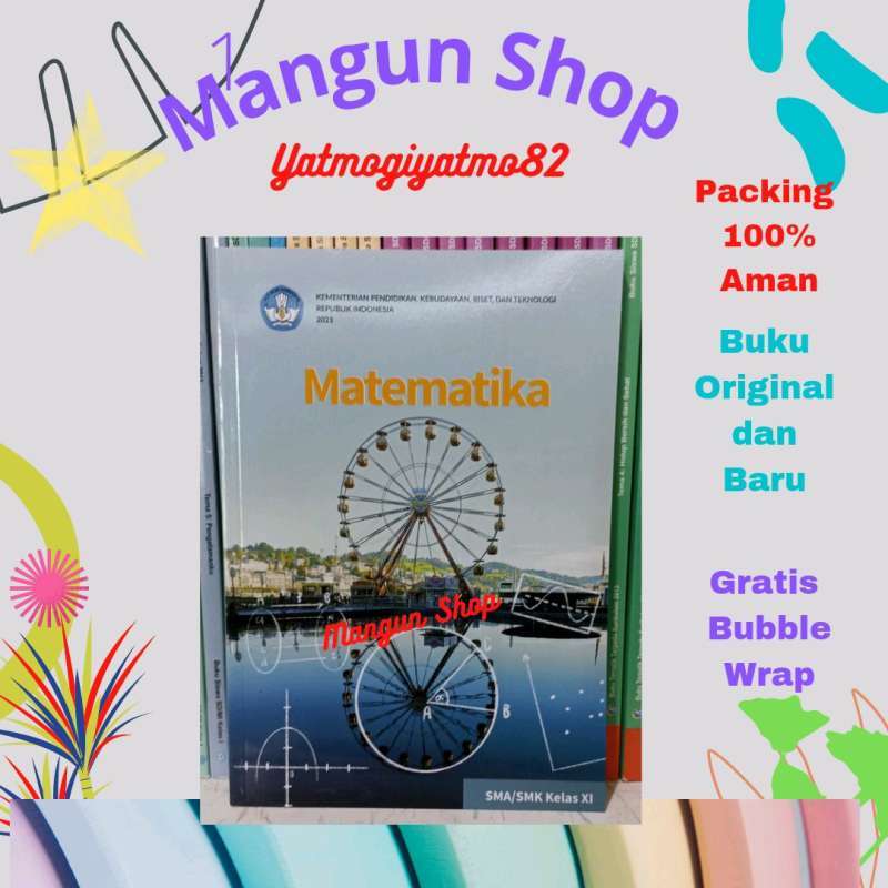 Jual Buku Matematika Kelas XI.11 SMA Kurikulum Merdeka Diknas di Seller ...