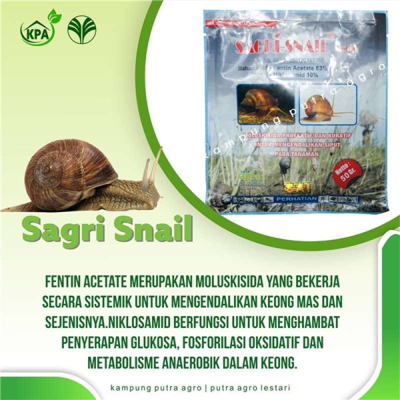 Jual Obat Pembasmi Hama Siput, Keong, Bekicot Pada Tanaman - Sagri ...