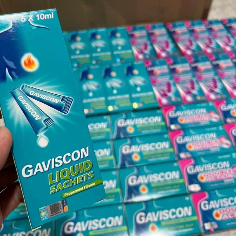 Promo Singapore Gaviscon Peppermint Sachets For Heartburn And ...