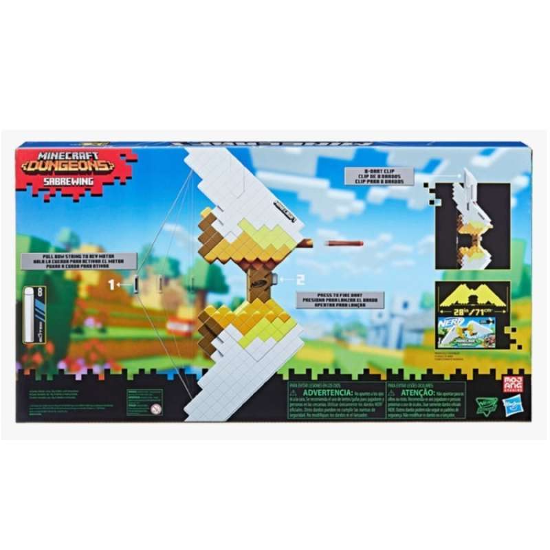 Promo Nerf Minecraft Dungeons Sabrewing Motorized Bow Diskon 63% Di ...