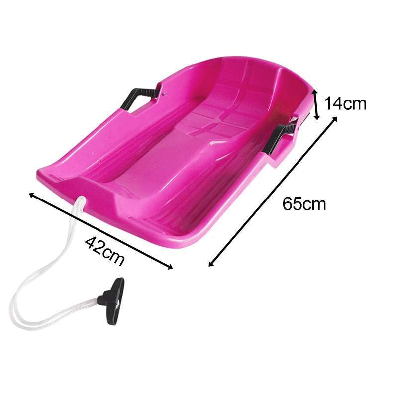 Jual Snowboard Toboggan With Pull Rope Sand Sliding Board For Skating ...