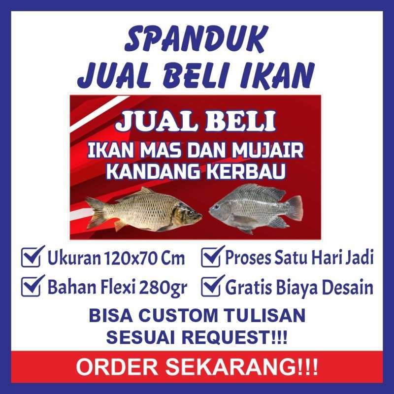 Jual Spanduk Ikan Harga Termurah Dan Terlengkap 2024 | Blibli