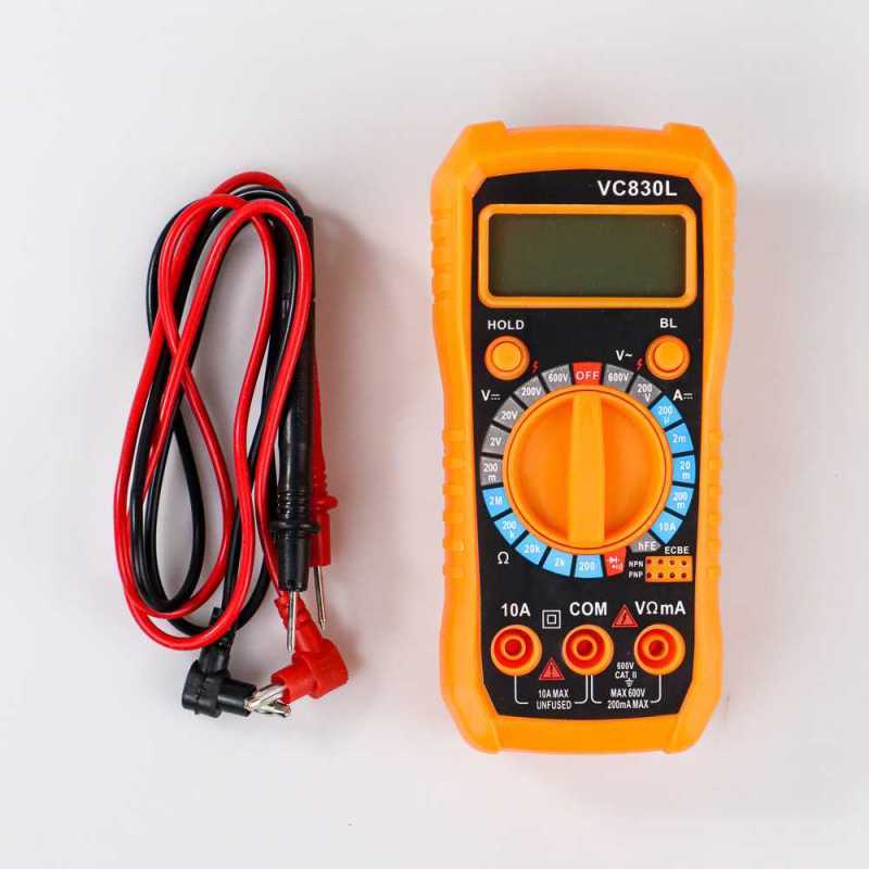 Promo Glo - Junejour Mini Digital Multimeter Ac/dc Voltage Tester ...