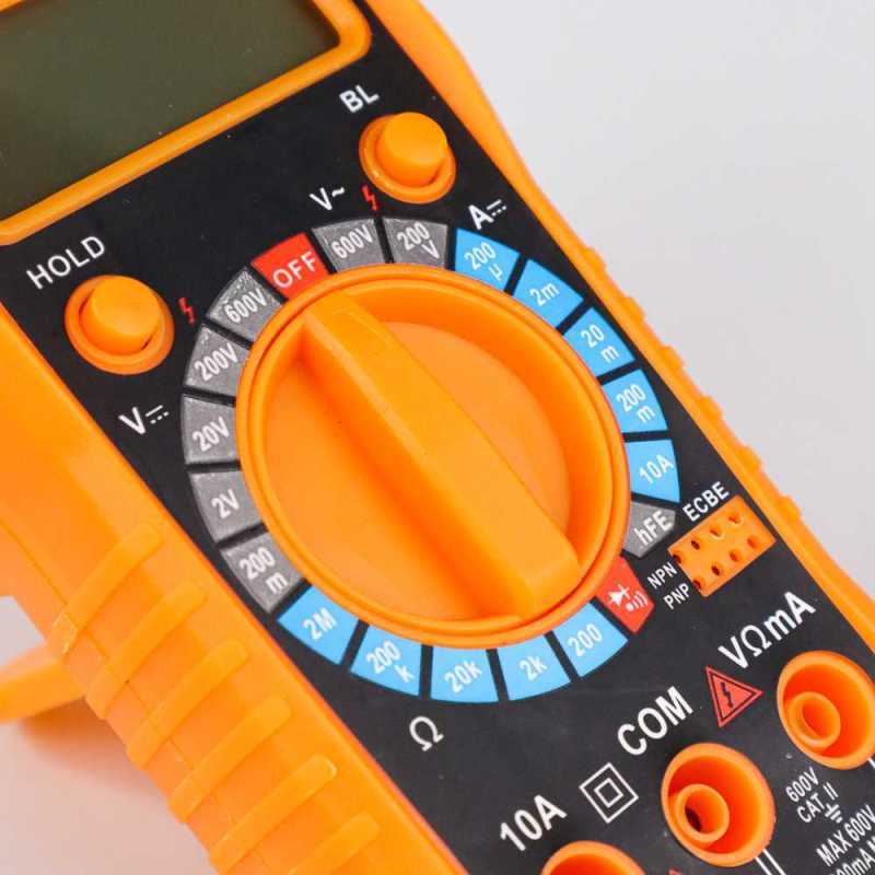 Promo Glo - Junejour Mini Digital Multimeter Ac/dc Voltage Tester ...