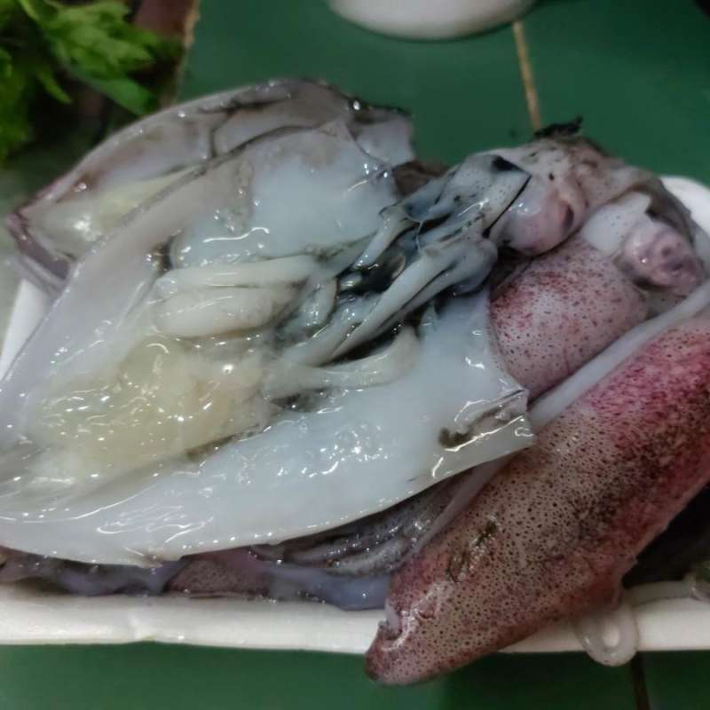 Jual Seafood Cumi Cumi Telur Cumi bertelur 1KG di Seller CMF Shop ...