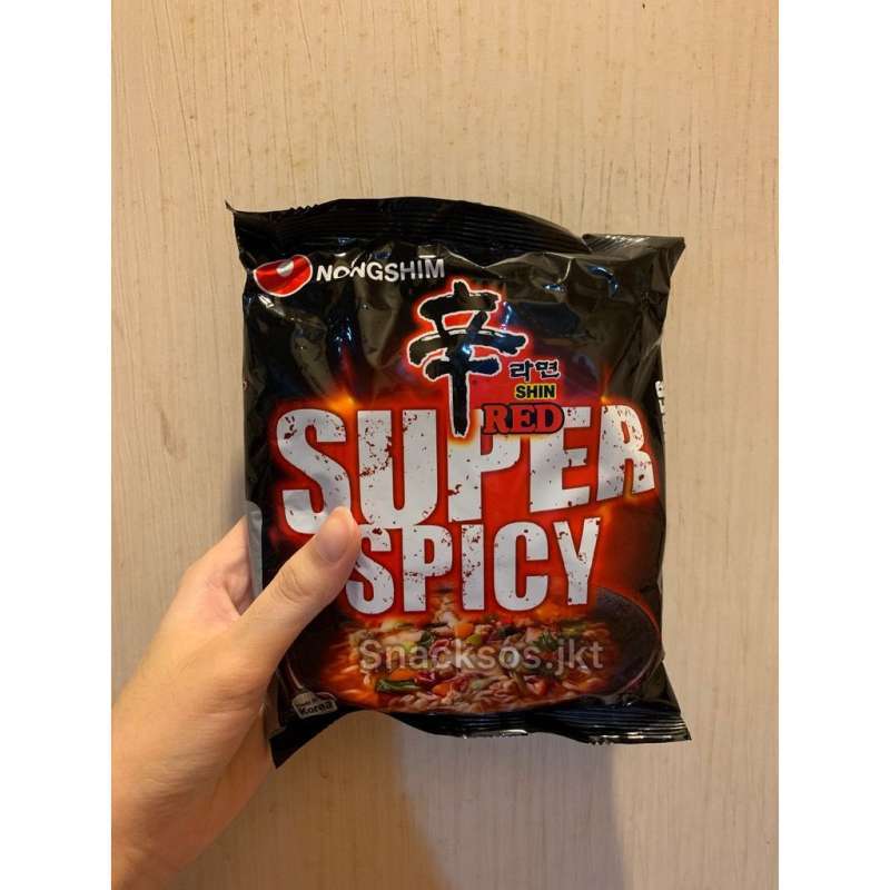 Jual Nongshim Shin Red Super Spicy Korean Ramyoen Di Seller Globalsnack ...