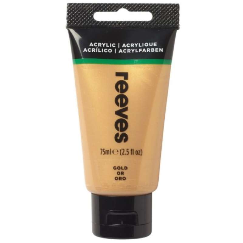 Jual Reeves Acrylic 75 ml PART 2 Cat Lukis Gambar Akrilik SATUAN - 800 GOLD di Seller myarts ...