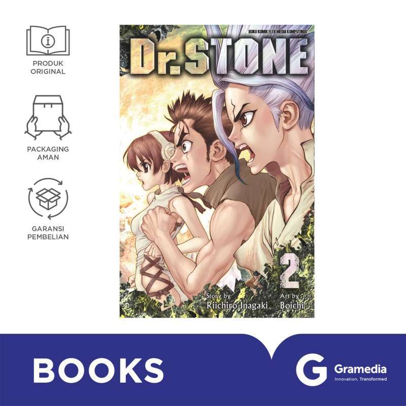 Promo Buku Komik - Dr. Stone 02 Diskon 25% di Seller Gramedia Official Store - Kota Jakarta ...