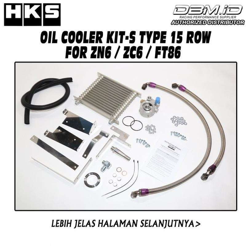 Jual Hks Oil Cooler Kit - S Type 15 Row For Zn6 Zc6 Ft86 15004-at010 Di Seller Cv Dbm - Pucang ...