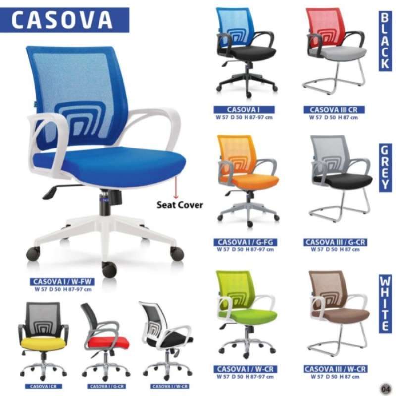 Jual (cargo) Inco - Casova I : Kursi Kerja / Kantor Modern & Minimalis ...