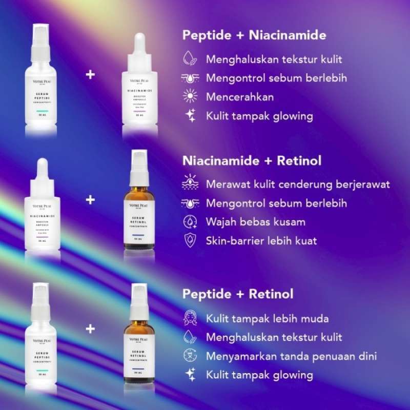 Jual Votre peau retinol serum concentrate 30ml di Seller All in ...