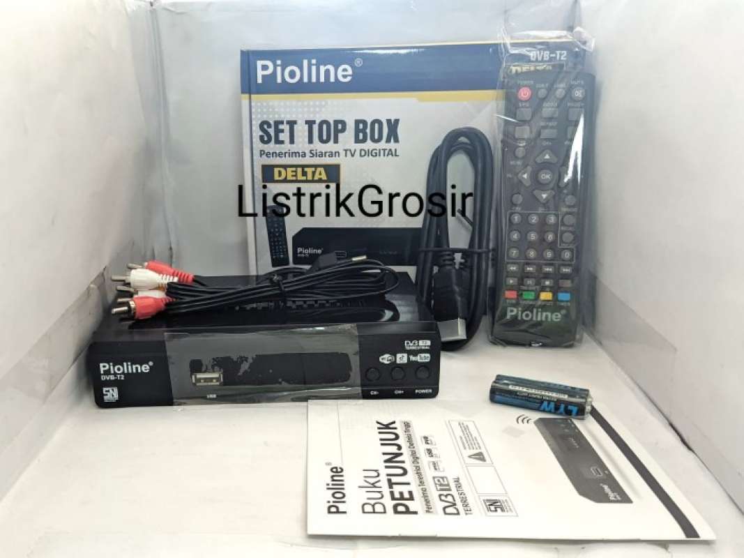 Jual Pioline Delta Set Top Box Pioline Full Hd Dvb T2 Digital Receiver ...