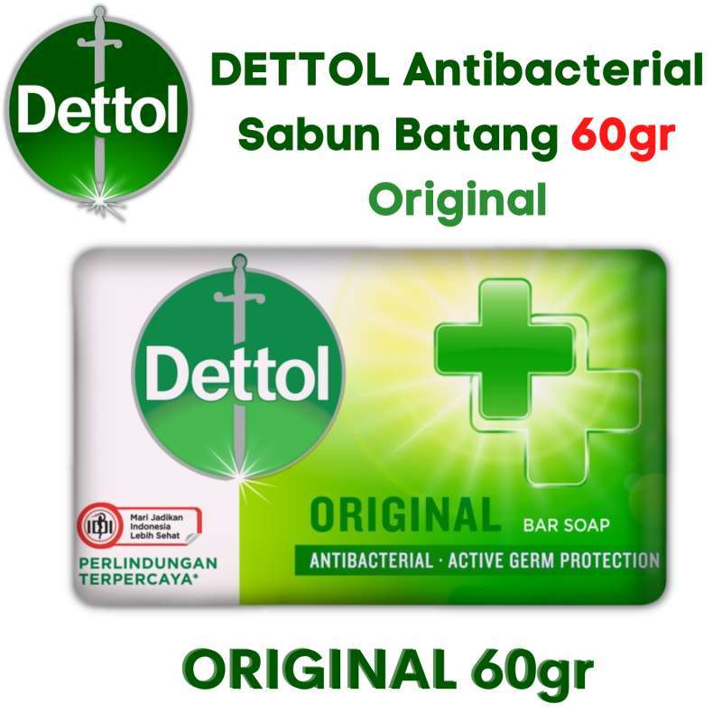 Promo Dettol Original Sabun Mandi Batang 60 gram Diskon 11% di Seller Marine Baby Shop - Kota ...