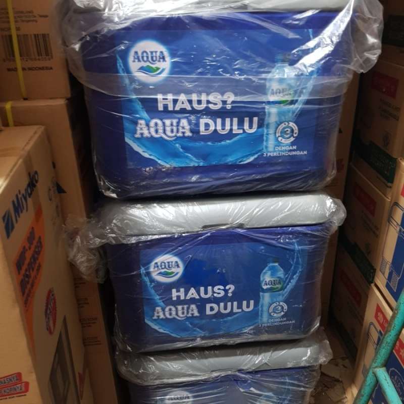 Promo Kotak Cooler Ice Box / Kotak Es / Box minuman Sosro / Aqua Diskon ...
