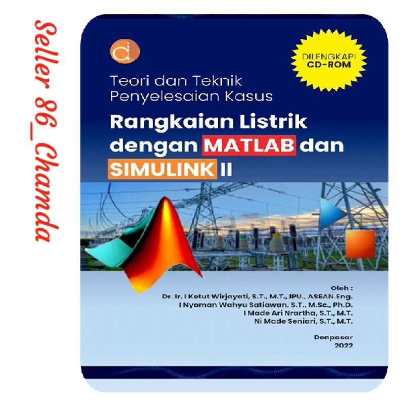 Jual Buku Teori Dan Teknik Penyelesaian Kasus Rangkaian Listrik Dengan Matlab Dan Simulink Ii Di