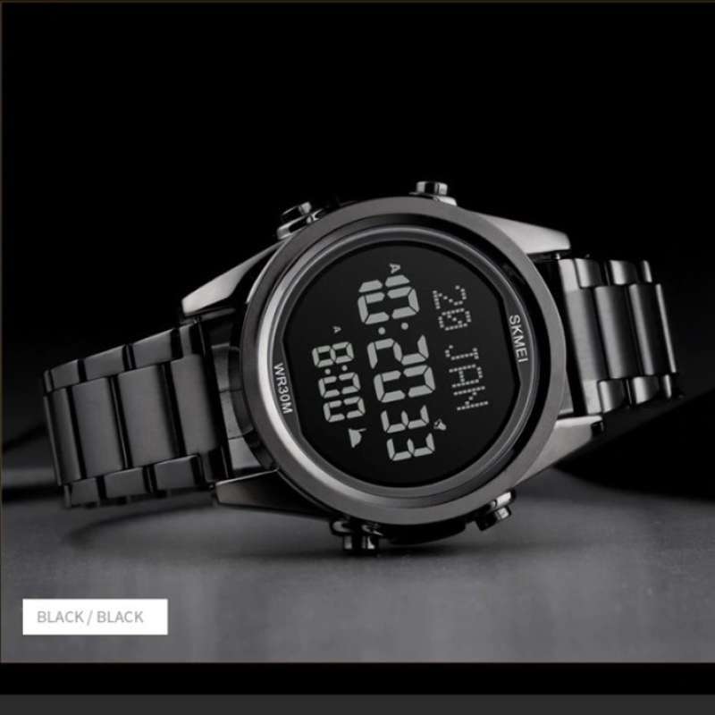 Jual SKMEI 1667 Original Jam Tangan Pria Digital Sport Rantai Besi Di ...