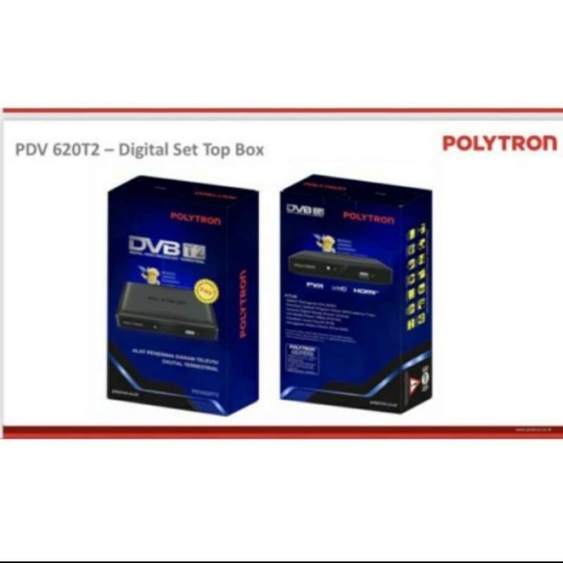 Jual SET TOP BOX POLYTRON PDV 620T2 DIGITAL STB ALAT PERUBAH SINYAL ...