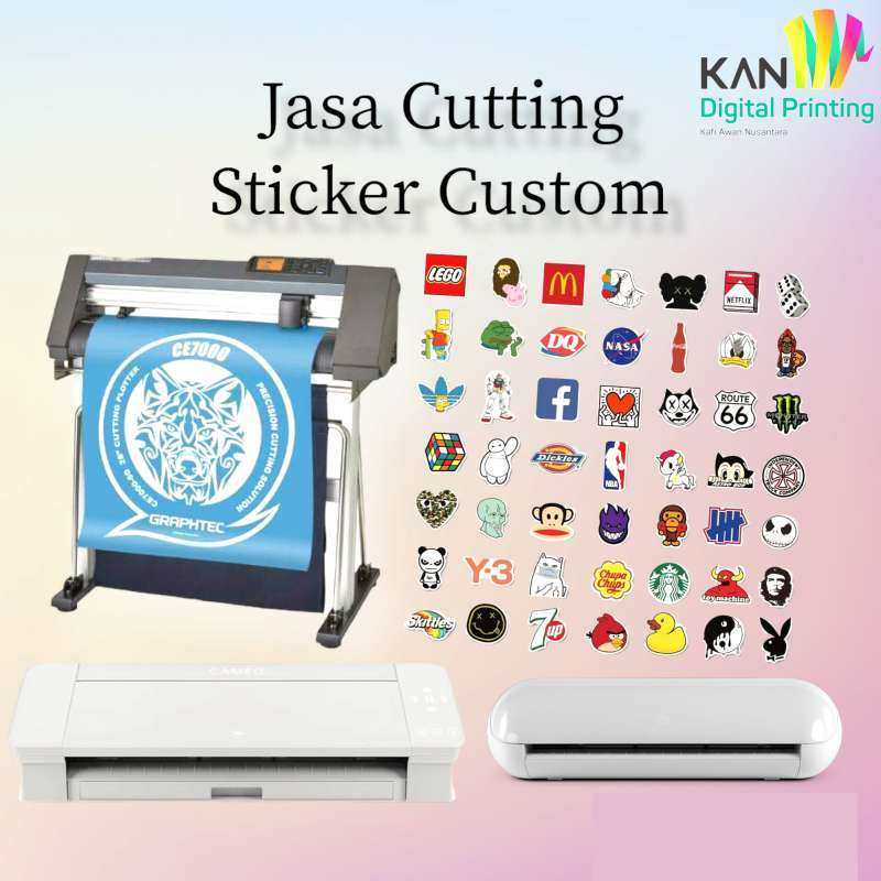 Jual Cetak Stiker Label Custom Print & Cut | Stiker A3+ di Seller KAN ... Jual Cetak Stiker Label Custom Print & Cut | Stiker A3+ di Seller KAN ...