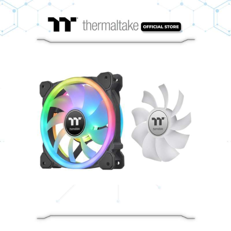 Jual Thermaltake SWAFAN 12 RGB Radiator Fan (3-Fan Pack) di Seller ...
