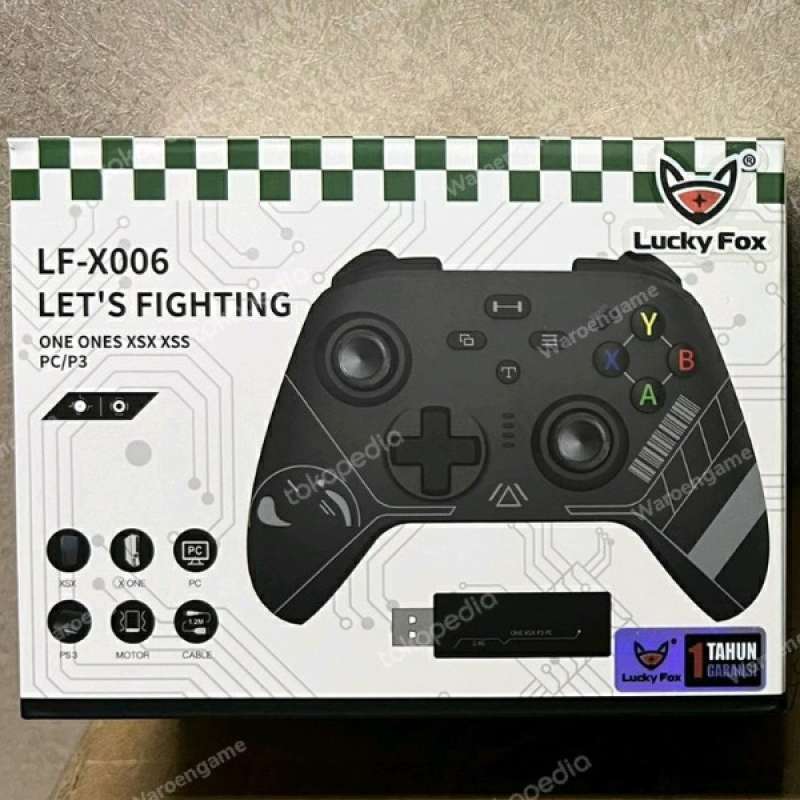 Jual Lucky Fox Wireless Controller Stick / Xbox Series S / Pc / Ps3 ...