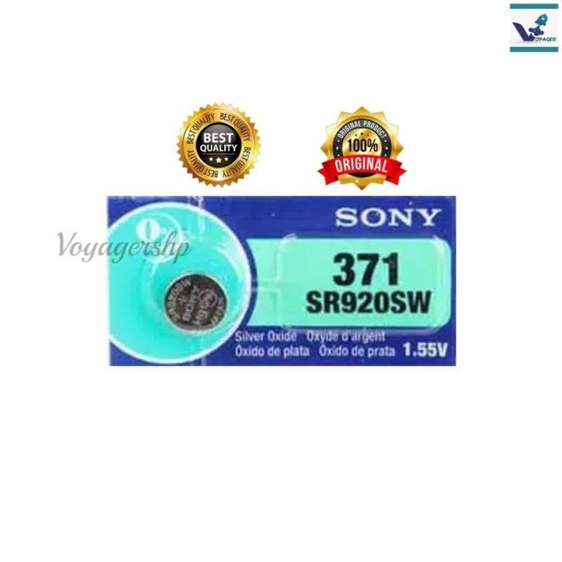 Jual Baterai Sony SR920SW 371 Original Batrai Jam Analog Chronograph di ...