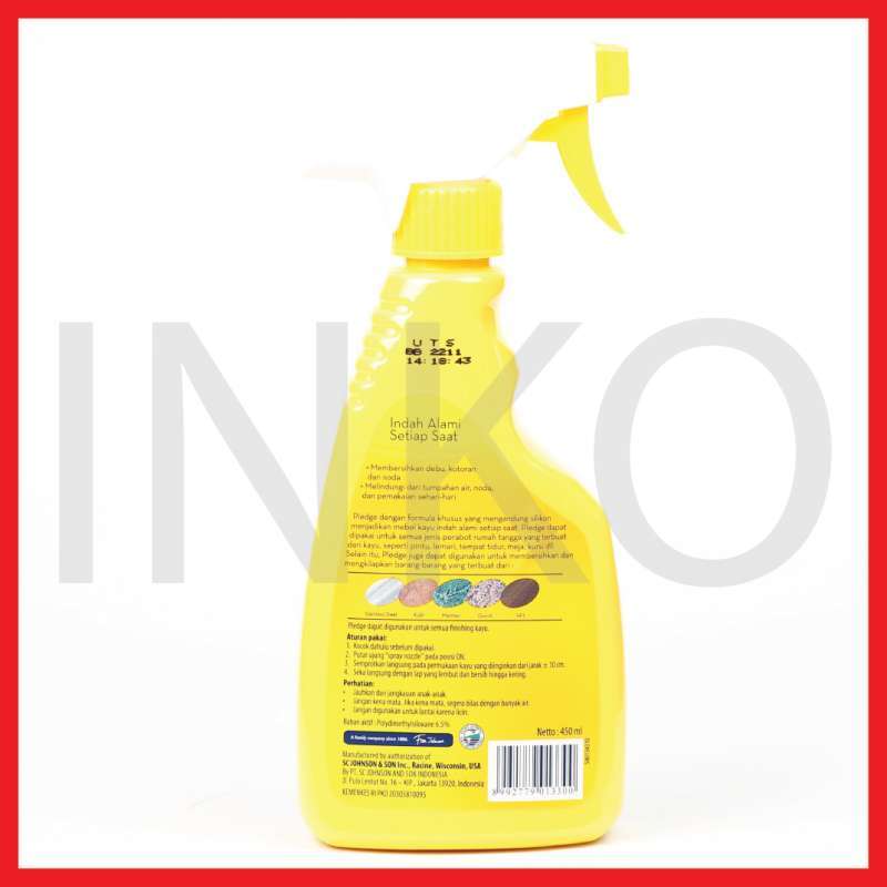 Jual Pledge Furniture Polish Liquid Lemon Cairan Pembersih [450 Ml] Di ...