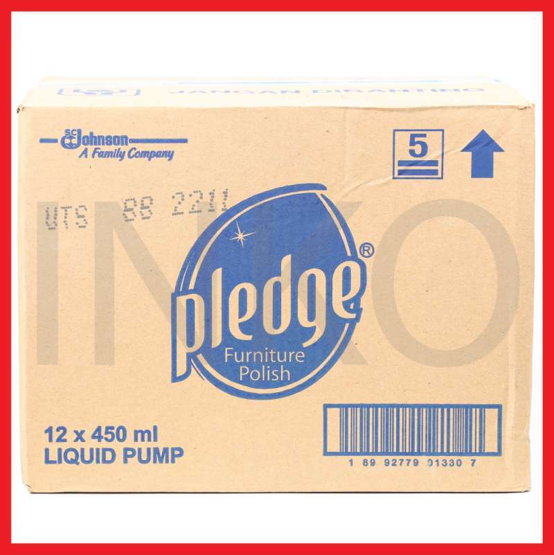 Jual Pledge Furniture Polish Liquid Lemon Cairan Pembersih [450 Ml] Di ...