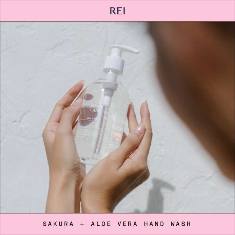 Promo REI Skin Sakura + Aloe Vera Hand Wash 300 ml Diskon 5% di Seller ...