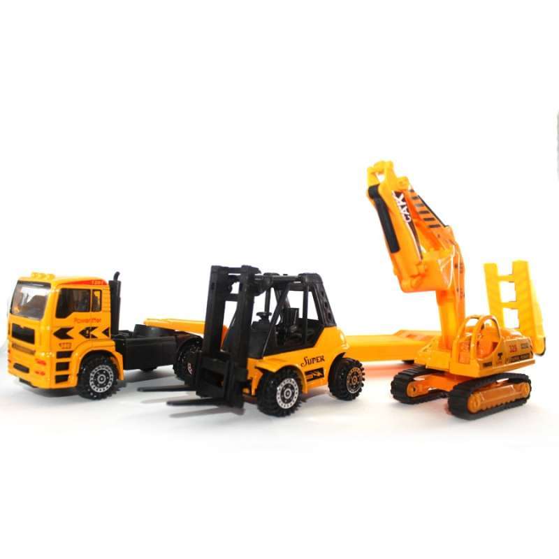 Jual Diecast Mainan Mobil Truk Konstruksi Besi Di Seller Enandemshop ...