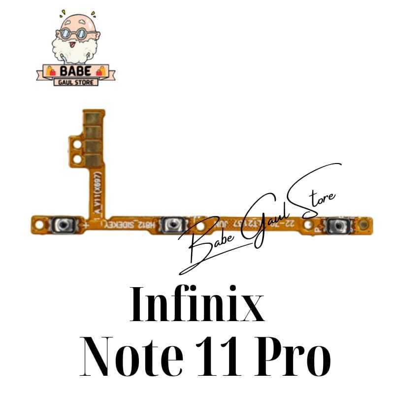 Jual FLEXIBLE ON OFF INFINIX NOTE 11 PRO FLEX SWITCH TOMBOL POWER ...