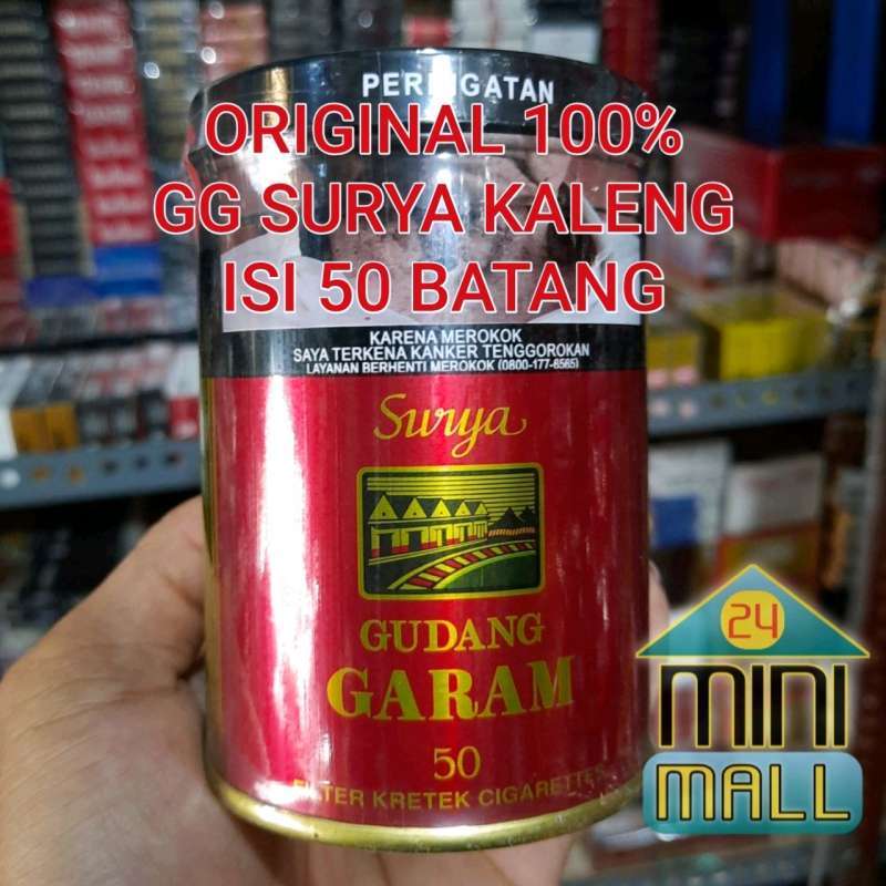 Jual Isi 50 Btg Surya Kaleng Di Seller Mini Mall - Jelakombo, Kab ...